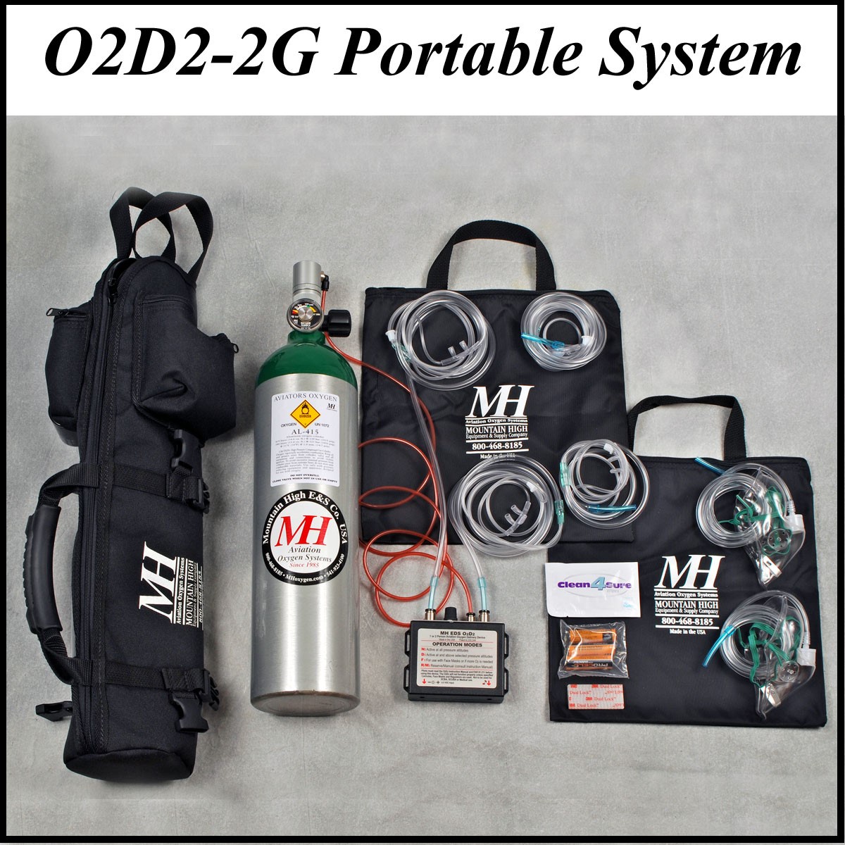 Two Place O2D2 Complete System