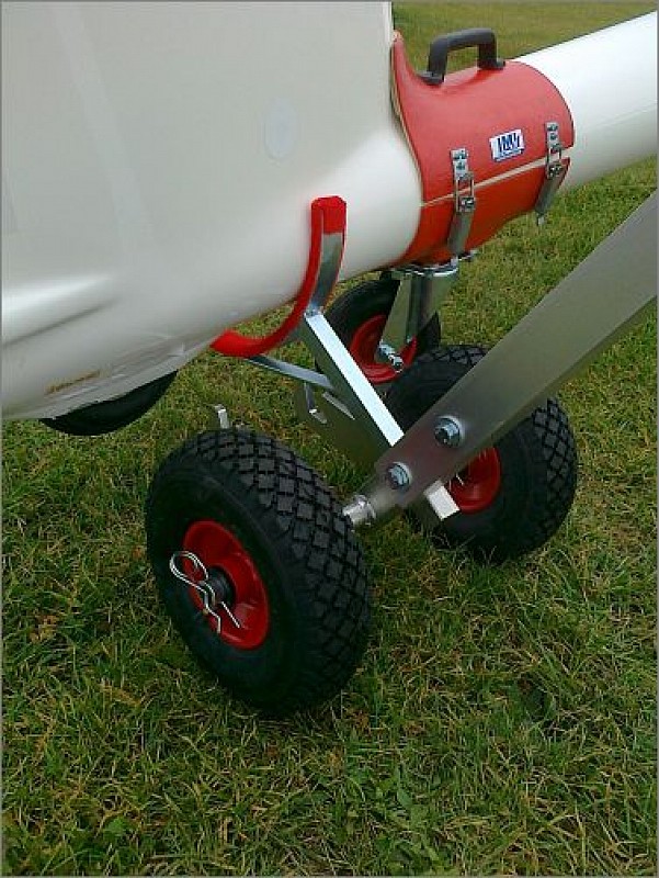 Tow Bar XXL Heavy gliders with tail lift (205cm)