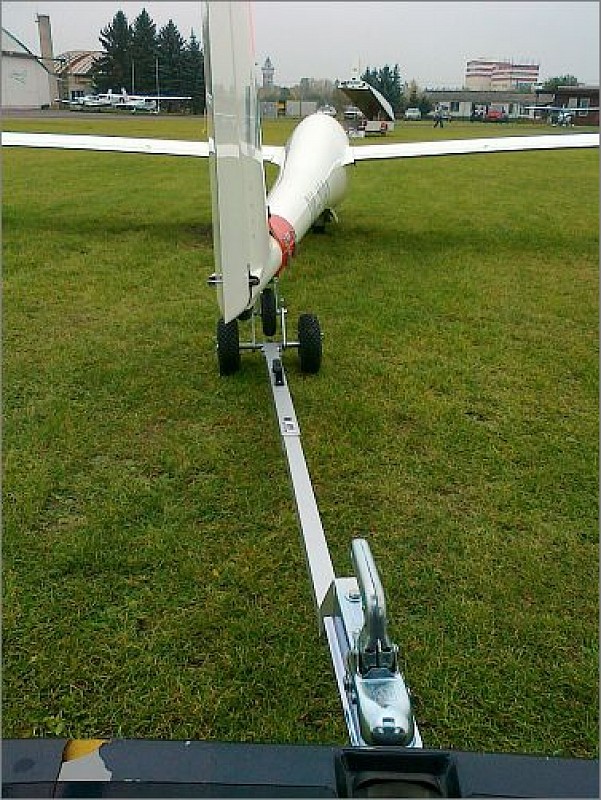 Tow Bar XXL Heavy gliders with tail lift (205cm)