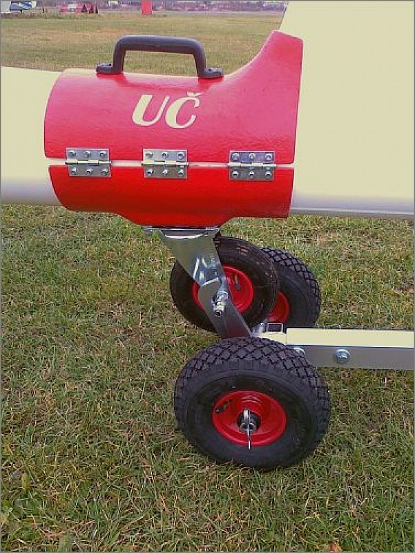 Tow Bar XXL Heavy gliders with tail lift (205cm)