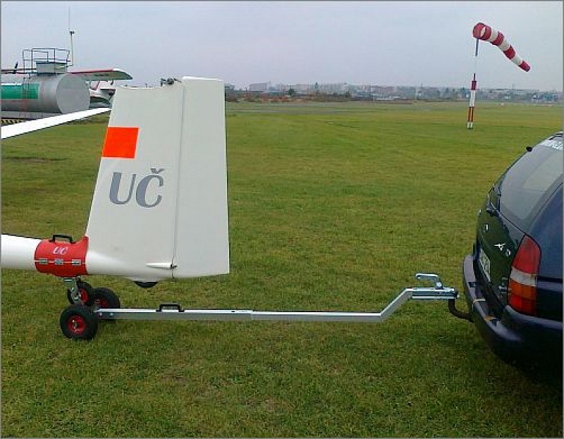 Tow Bar XXL Heavy gliders with tail lift (205cm)