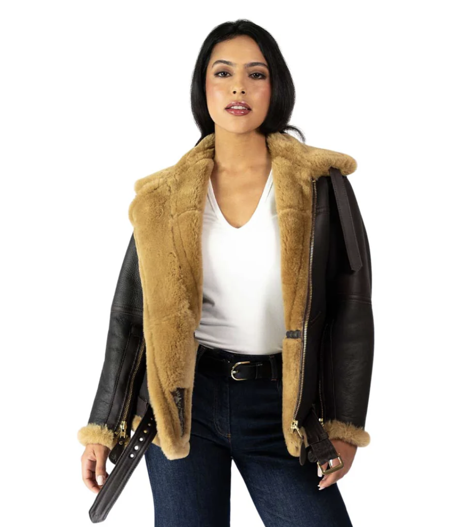 Original Irvin Sheepskin Flying Jacket - Women's