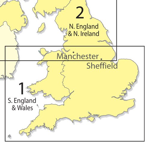 1:500:000 VFR Chart UK Northern England & Northern Ireland- Edition 47 ...